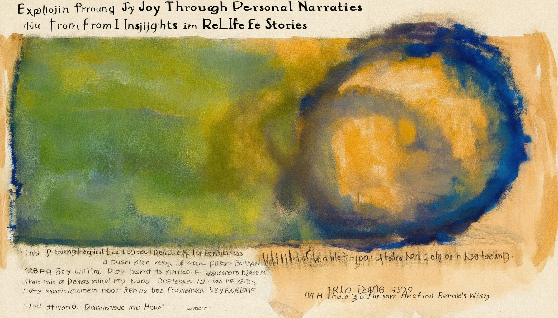 Exploring Joy Through Personal Narratives: Insights from Real-Life ...